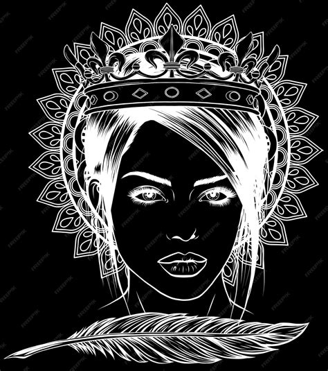 Premium Vector Vector Woman Face Curly Hairstyle Young Beautiful Girl