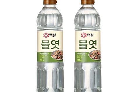 오일·식초·꿀 백설 물엿 700g2개 오늘의집 쇼핑