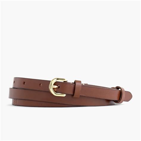Jcrew Leather Double Wrap Belt In Brown Lyst