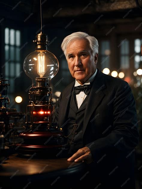 Premium Photo Thomas Edison Biography Inventor And Innovator Thomas