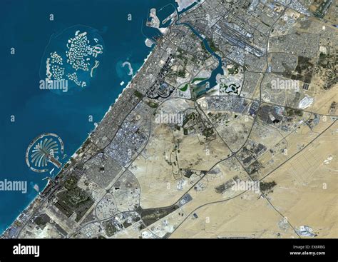 Dubai Satellite Map