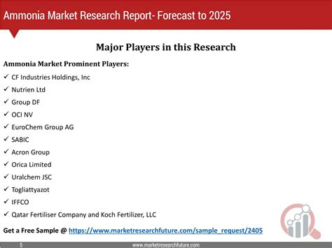 PPT Ammonia Market Revenue Share Overview Forecast Scope Size And Outlook
