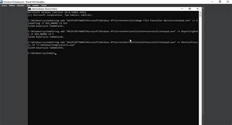 Mustafa AĞyar Linkedin‘de Image File Execution Options Injection