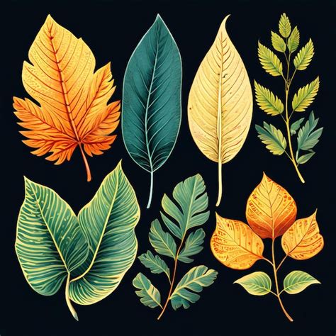 Premium Photo  Different Types Of Leaves