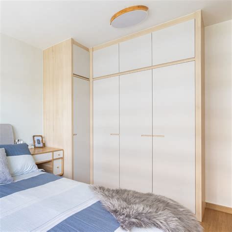 Low Maintenance Swing Wardrobe Design With Lofts Livspace