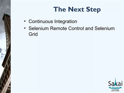 Automating Testing With Open Source Tools PPT