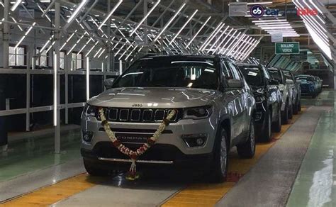 Jeep Compass Production Commences In India Launch In August
