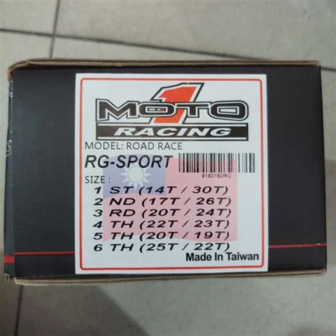 Promo Gear Gir Ratio Rasio Suzuki Satria 2Tak Rg Sport Moto 1 Racing Diskon 23 Di Seller Indah