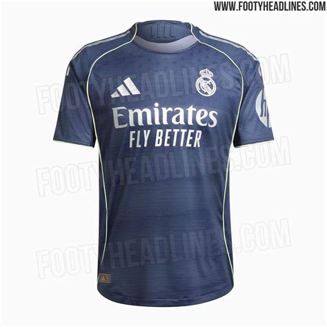 Vazaram Os Camisas Titular Visitante E Terceira Camisa Do Real Madrid