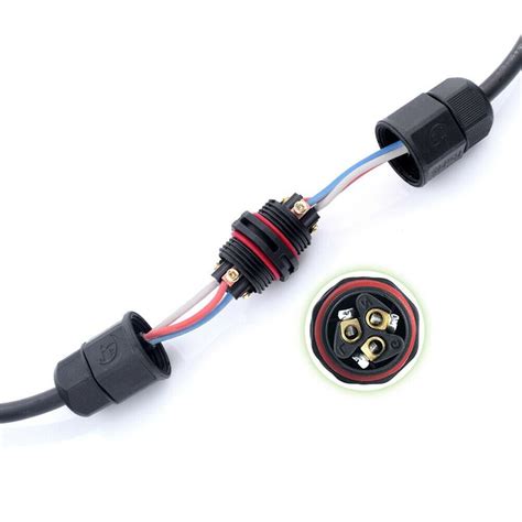 Đầu nối cút nối dây cáp điện lõi chống nước IP thành phần