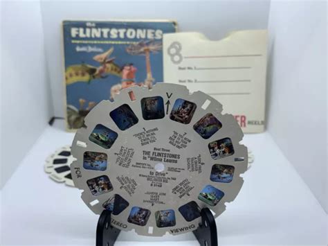 RARE VIEW MASTER REEL The Flintstones B514 1962 3 Reels B5141