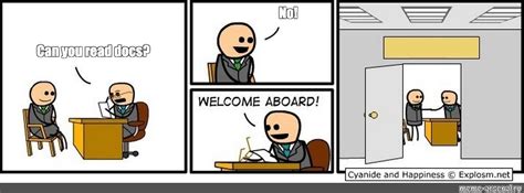 Сomics Meme No Can You Read Docs Comics Meme