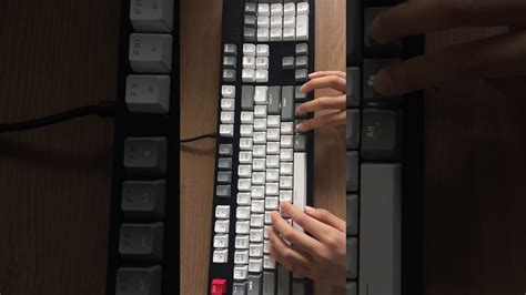 앱코 해커 K662 V2 리니어 타건음 기계식 키보드 Asmr Youtube