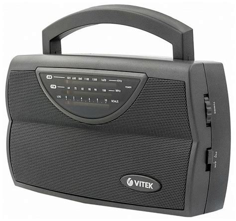 Купить Радиоприемник VITEK VT-3591 серый | Мелеон