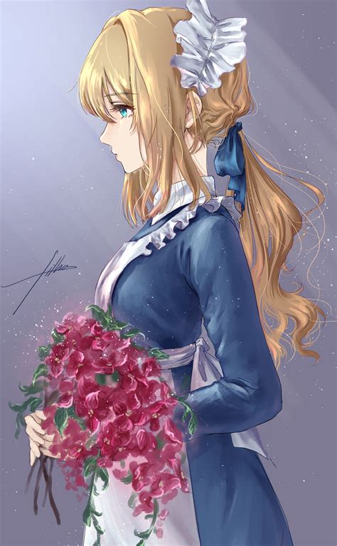 Violet Evergarden Violet Evergarden Drawn By Filha Danbooru