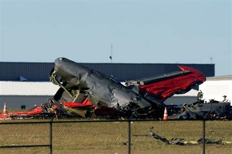 Two Aircraft Collide Crash During Dallas Air Show