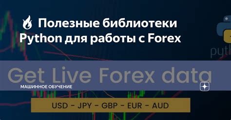 🔥 Полезные библиотеки Python для работы с Forex Машинное обучение Дзен