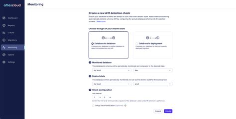 Schema Drift Detection Database Drift Atlas Docs