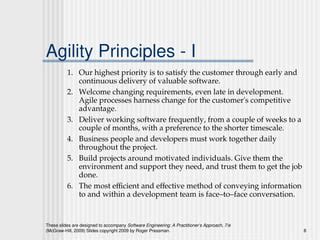 Chapter Sp Ppt Agile Development Of Software Ppt