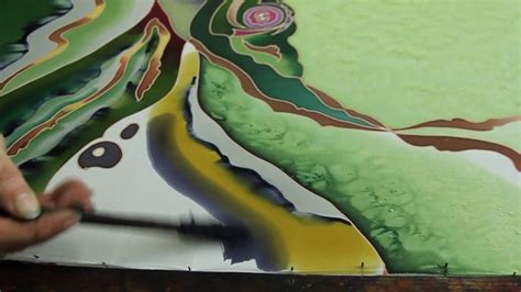 загустка Youtube Краска Батик Роспись по шелку