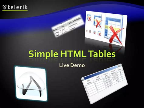 Html Tables And Forms Pptx