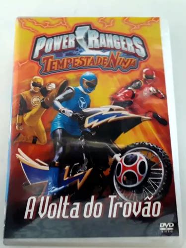 Dvd Power Rangers Tempestade Ninja A Volta Do Trovão MercadoLivre
