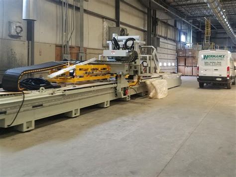 25 Table Automatic Loading And Unloading Cnc Being Installed In Pa