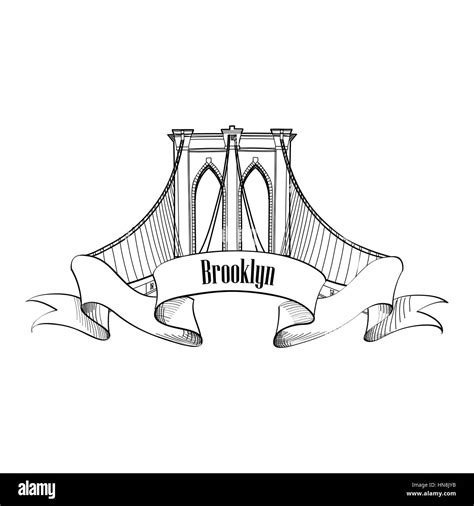 Brooklyn Bridge Stock Vector Images Alamy