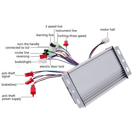 48v 72v Sine Wave Electric Motor Speed Controller 1500w For E Bike Scooter Ebay