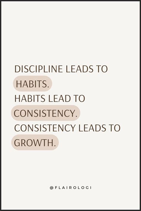 Discipline Leads To Habits Flairologi Discipline Quotes Self