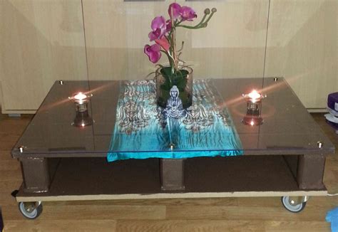 Pallet Coffee Table Table Basse En Palette • 1001 Pallets