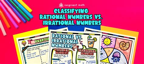 Classifying Rational And Irrational Numbers Lesson Plan Congruent Math