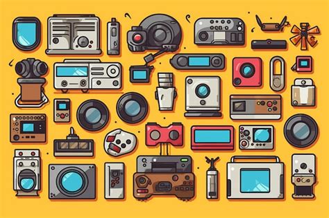 Premium Ai Image A Bunch Of Different Types Of Electronic Devices And