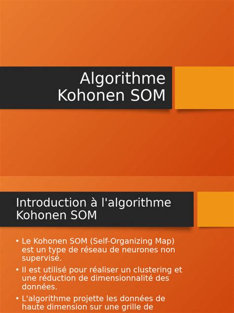 Algorithme Kohonensom Az Pdf
