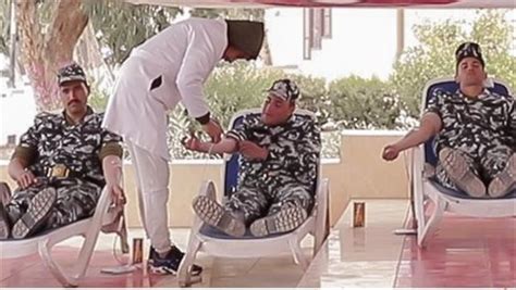 حملة للتبرع بالدم لشرطة النقل والمواصلات