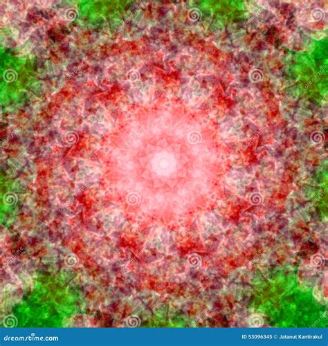 Background Of A Complex Labyrinth In The Shape Of A Triangle Stock Image