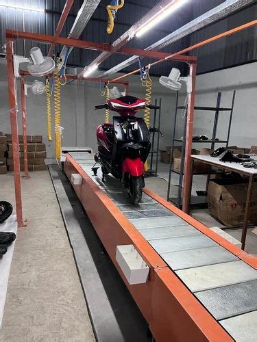 Motorcycle Assemble Line For Assembly Lines Production Capacity 200
