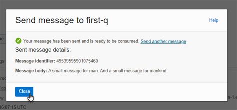 First Steps With Oci Queue Servicefully Managed Massively Scalable