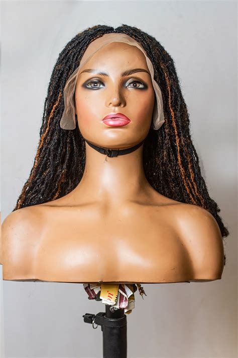 Sister Locs Frontal Lace Wig 16 Inches By Deejaworld Wigs ANKA