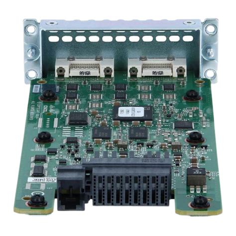 Cisco Nim 2t 2 Ports Network Interface Module Twisted New