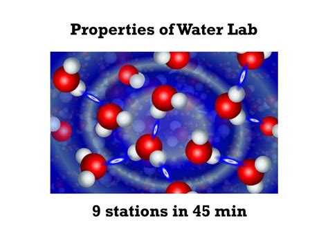 PPT Properties Of Water Lab PowerPoint Presentation Free Download ID 2966385