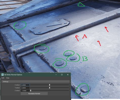 how do i get vertex normal values from source vertices in order to