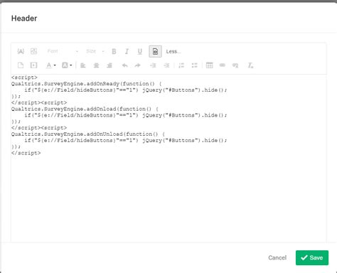 Hide Next Previous Button For Some Blocks XM Community