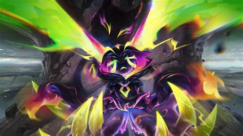 Lol英雄联盟至高天系列皮肤原画壁纸8k 哔哩哔哩