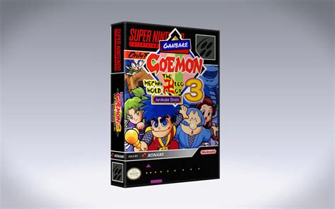 Gaming Relics Ganbare Goemon 3 The Mecha Leghold Of Jurokube Shishi