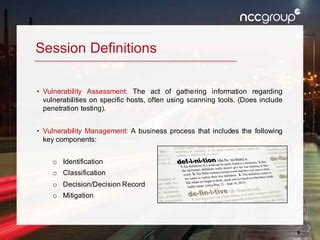 Enterprise Vulnerability Management Back To Basics PPT