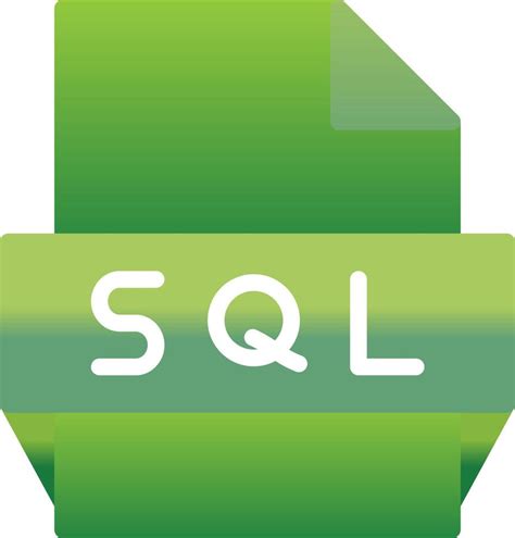 Sql File Format Icon 15831110 Vector Art At Vecteezy