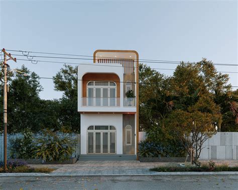 14676 Sketchup House Exterior Model Download By Huynh Van Nhan