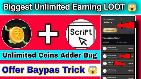 coinday app unlimited refer script new buggest bug loot for all user