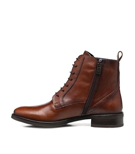 Compra Online Botines Cordones Mujer 8343 MarrÓn